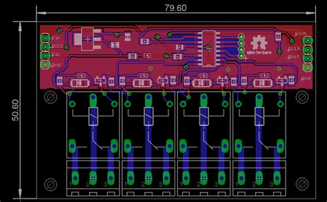Serial Relay Board RS OpenHardware Io Enables Open Source