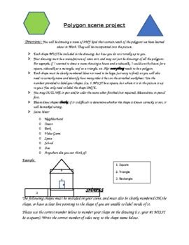 Create A Polygon Scene By Donahue Designs TPT