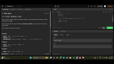 Two Sum Leetcode Youtube Two Sum Leetcode Youtube