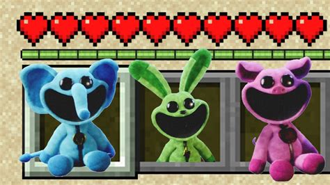 Minecraft Pe Forbidden Poppy Playtime Chapter 3 Smiling Critters Mod In Minecraft Pocket