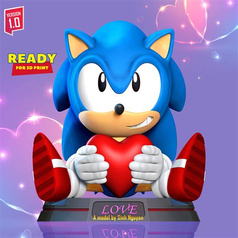 Artstation Sonic With Valentines Day Resources