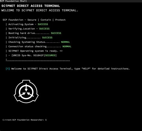 Made A Scipnet Terminal Simulator R Scp