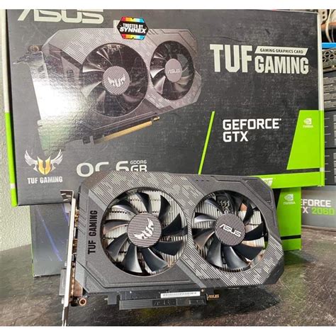 Gtx1660 Super 6gb Asus Tuf O6g Gaming D6 Shopee Thailand