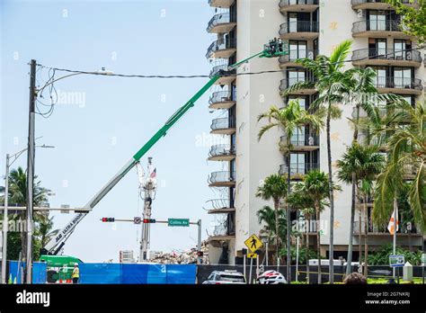 Florida Miami Surfside Champlain Towers South Condo Condominium