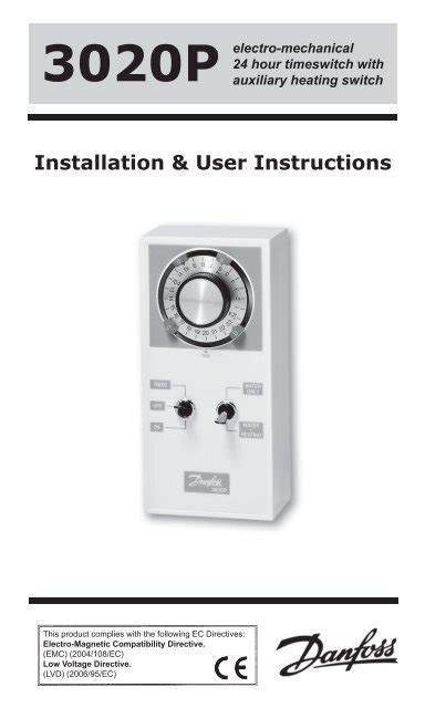 3020p User Guide Danfoss Randall
