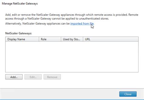Install And Configure StoreFront Including The New NetScaler Integration Import