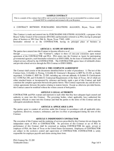 Fillable Online Execution Of A Formal Contract Sample Clauses Fax Email