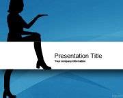Sexy Presenter PowerPoint Template Free PowerPoint Templates