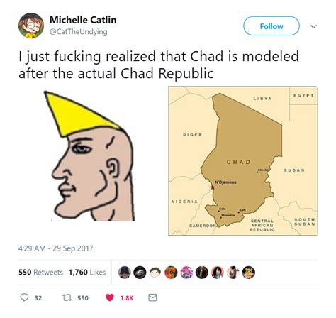 Map Of Chad