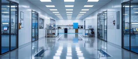 Data Recovery In A Modern Tech Lab Environment Premium Ai Generated Image