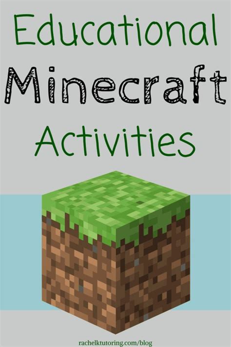 8 Minecraft Ideas Minecraft Teaching Minecraft School