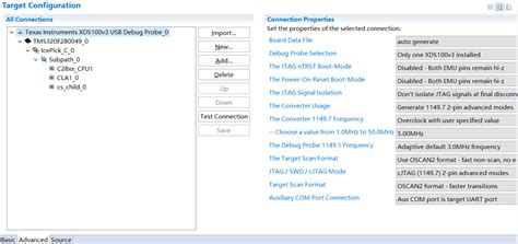 Tms320f280049c Xds100v3 And Cjtag C2000 Microcontrollers Forum C2000™︎ Microcontrollers Ti