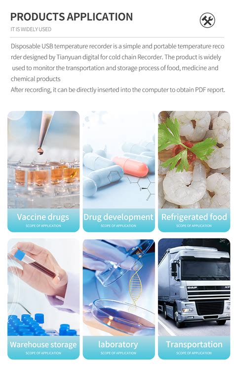 Temperature Single Use Data Logger With Pdf Report High Quality Temperature Single Use Data