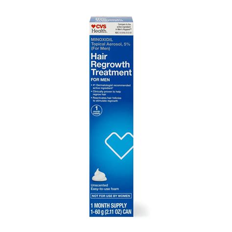 Customer Reviews Cvs Health Minoxidil Topical Aerosol 5 Foam Hair Regrowth Treatment For