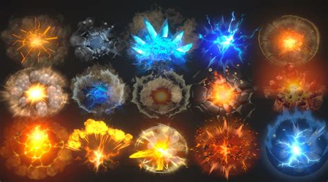 Unity Game Vfx Explosion And Crack By Eric Wangunity Vfx Artist