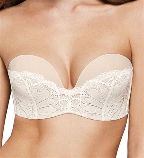 Wonderbra Refined Lace Strapless Bra
