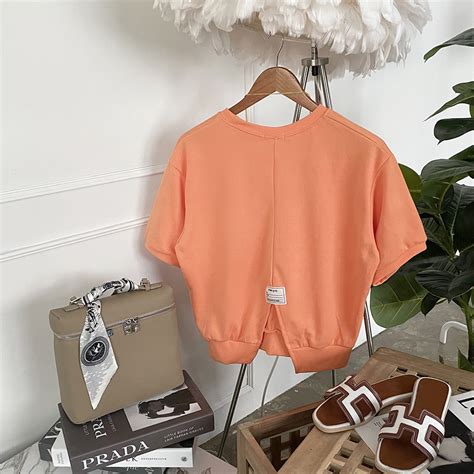 어반 패치 뒷트임 세미 크롭 반팔 맨투맨 코튼 미니 숏 기본티 여름티셔츠 캐주얼룩 에이블리