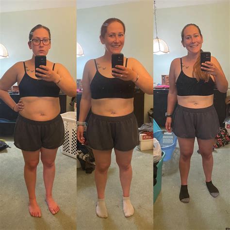 F 27 51 170lbs 145lbs 25lbs 6 Months Started Exercising And