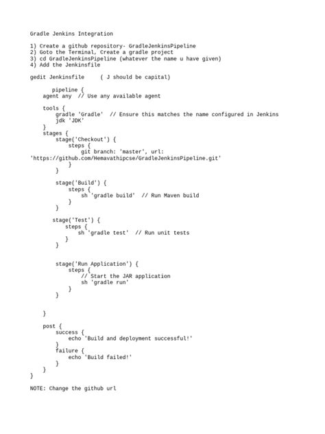Gradle Jenkins Pipeline Pdf