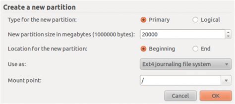 Why Do I Get No Root File System Is Defined When I Try Install In One