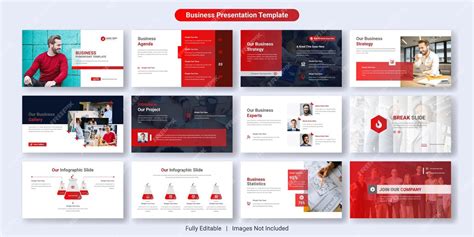 Premium Vector Creative Business Powerpoint Presentation Slides