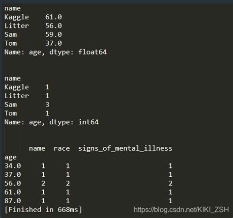 Groupby函数详解 Csdn博客