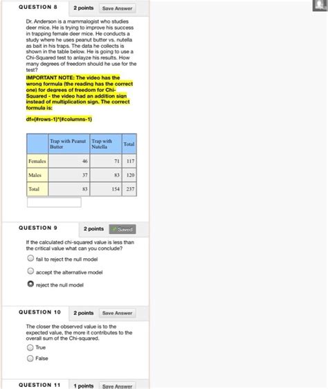 Solved Question 8 2 Points Save Answer Dr Anderson Is A