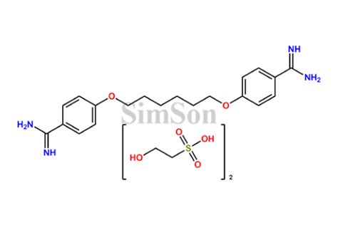 Hexamidine Diisetionate Cas No 659 40 5 Simson Pharma Limited