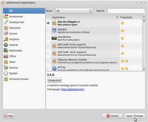 Installing Updating And Removing Software Trisquel GNU Linux Run Free