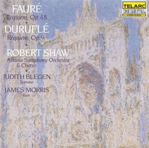 Faure Requiem Op 48 Durufle Requiem Op 9 [audio Cd] Neuf