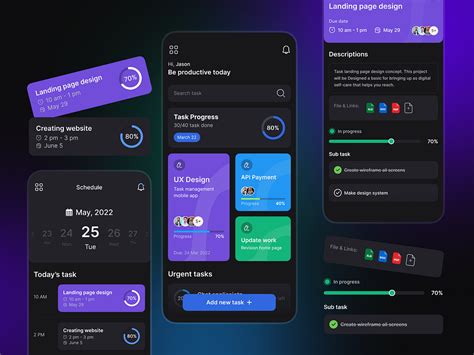Task Management App By Musemind Mobile For Musemind Ui Ux Agency On Dribbble