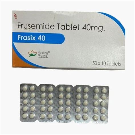 Furosemide Tablets 40 Mg At ₹ 10 Strip Jaripatka Nagpur Id