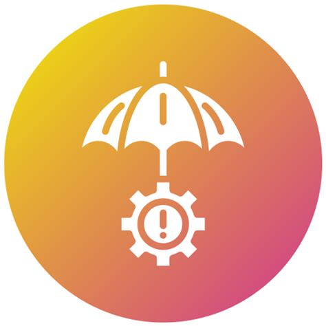Icône De Gestion Des Risques Generic Gradient Fill Freepik