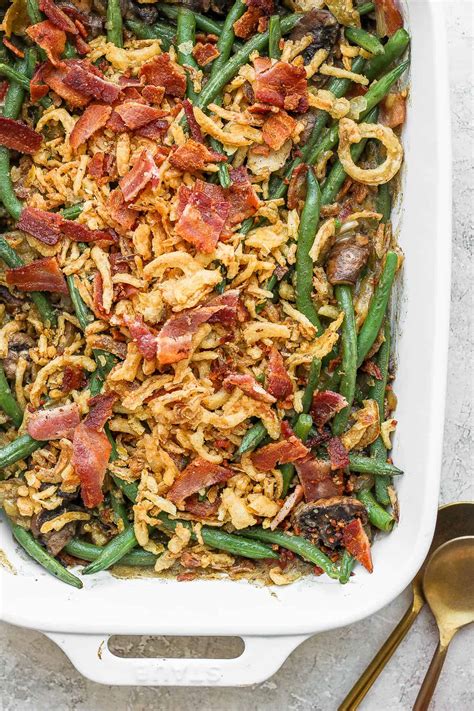 Green Bean Casserole With Bacon The Wooden Skillet