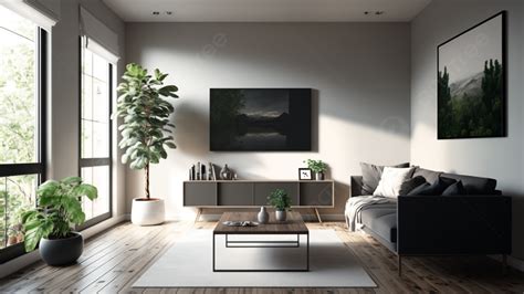 인테리어 거실 장식의 간단한 배경 거실 화분에 심은 식물 소파 배경 일러스트 및 사진 무료 다운로드 Pngtree