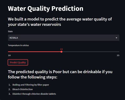 Github Shruti Waterqualityproject Predicting Water Quality Based On A Dataset Using Xgboost