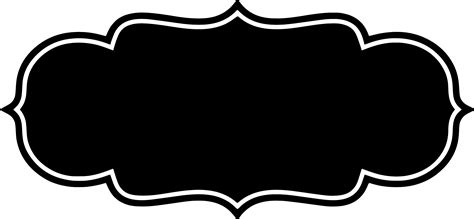 Vector Label Shape Svg