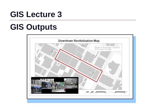 pptx gis 1 gis lecture 3 gis outputs gis 2 outline gis project steps