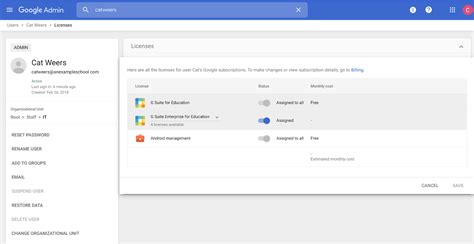 Assigning Admin Role To See Google Workspace For Education Plus Licenses Help Center