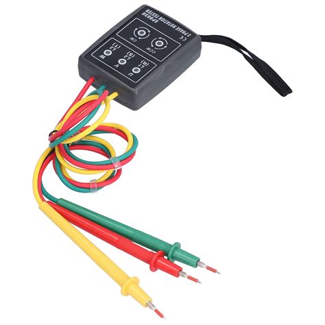 Rotation Tester Industrial Phase Sequence Meter High Accuracy Phase