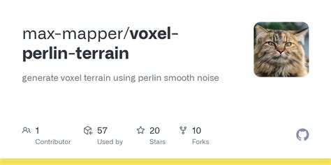 Github Max Mappervoxel Perlin Terrain Generate Voxel Terrain Using