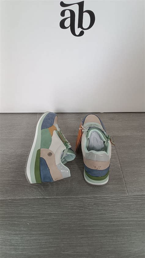 Zapatillas Caual SeÑora Refrehs Jeans Y Nude Calzados Anabel