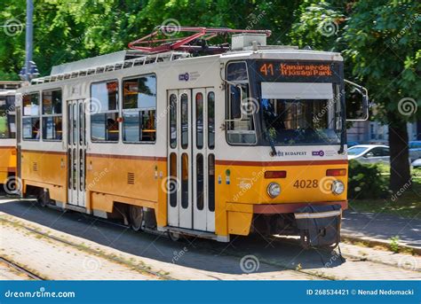 Tramway In Budapest The Budapest Tram Network Is Part Of The Mass Transit System Of Budapest