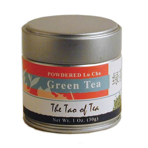 Lu Cha Powdered Green Tea The Tao Of Tea