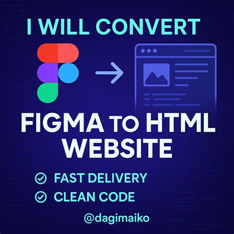 convert your figma design to clean responsive html and css by dagimaiko fiverr
