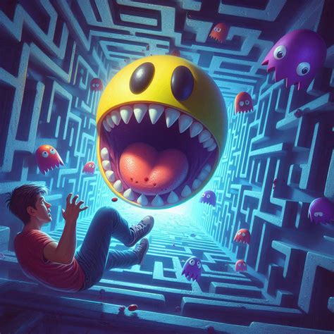 Pac Man Horror 3 Ai By Mileszero On Deviantart