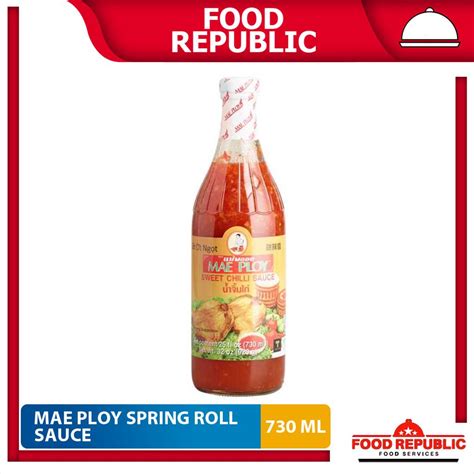 Jual Mae Ploy Spring Roll Sauce 730 Ml Saus Cocol Lumpia Import Non Halal Shopee Indonesia
