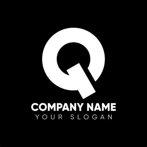 초기 Q 편지 로고 디자인 벡터 템플릿입니다 모노그램 및 크리에이티브 알파벳 Q 문자 아이콘 프리미엄 벡터
