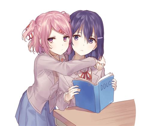 Natsuki Loves Yuri~ Yuri Isnt So Sure By Ujumuenji On