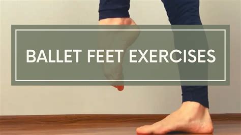 Ballet Feet Exercises 9 Steps Instructables